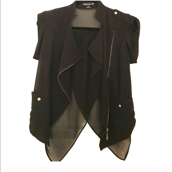 Tops | Brand New Chiffon Vest | Poshmark